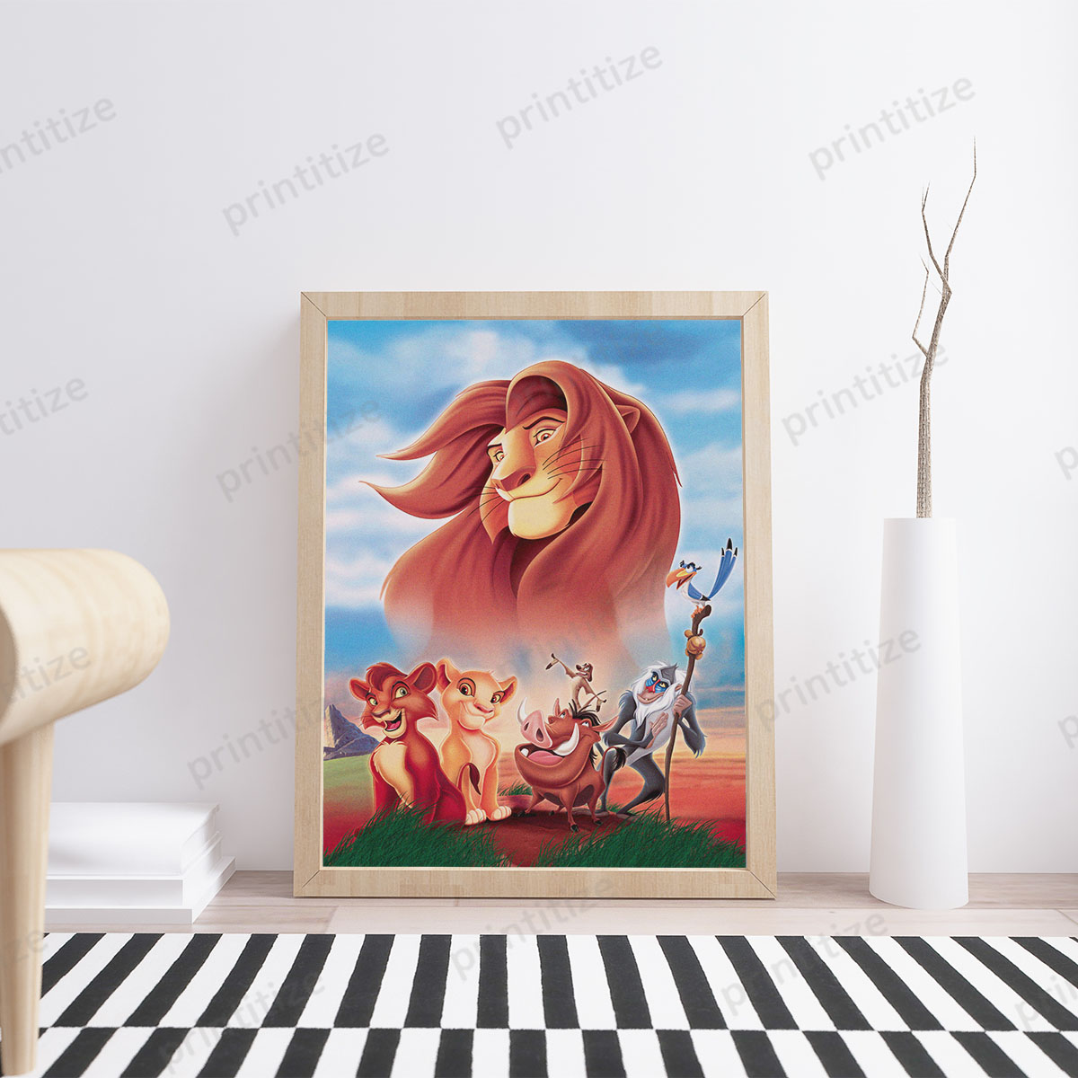 Buy The Lion King Simbas Pride Portrait Poster Online | Free Shipping ...