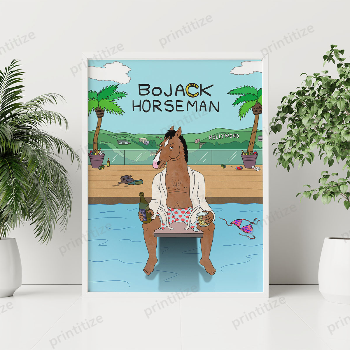 Buy Bojack Horseman Portrait Poster Online | Free Shipping | Printitize