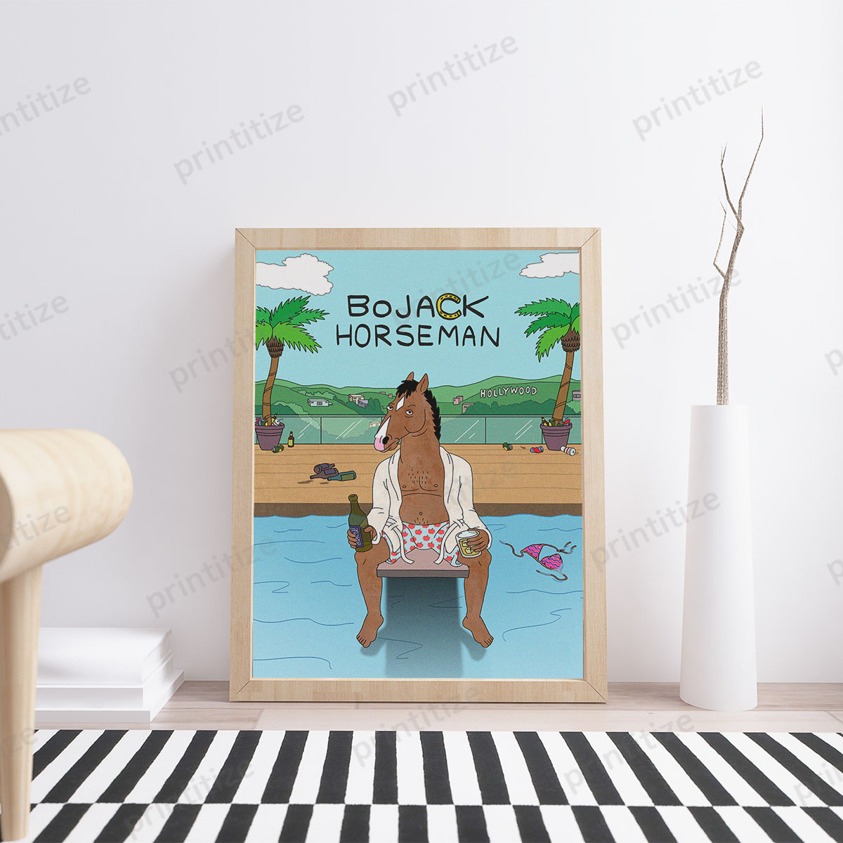 Buy Bojack Horseman Portrait Poster Online | Free Shipping | Printitize