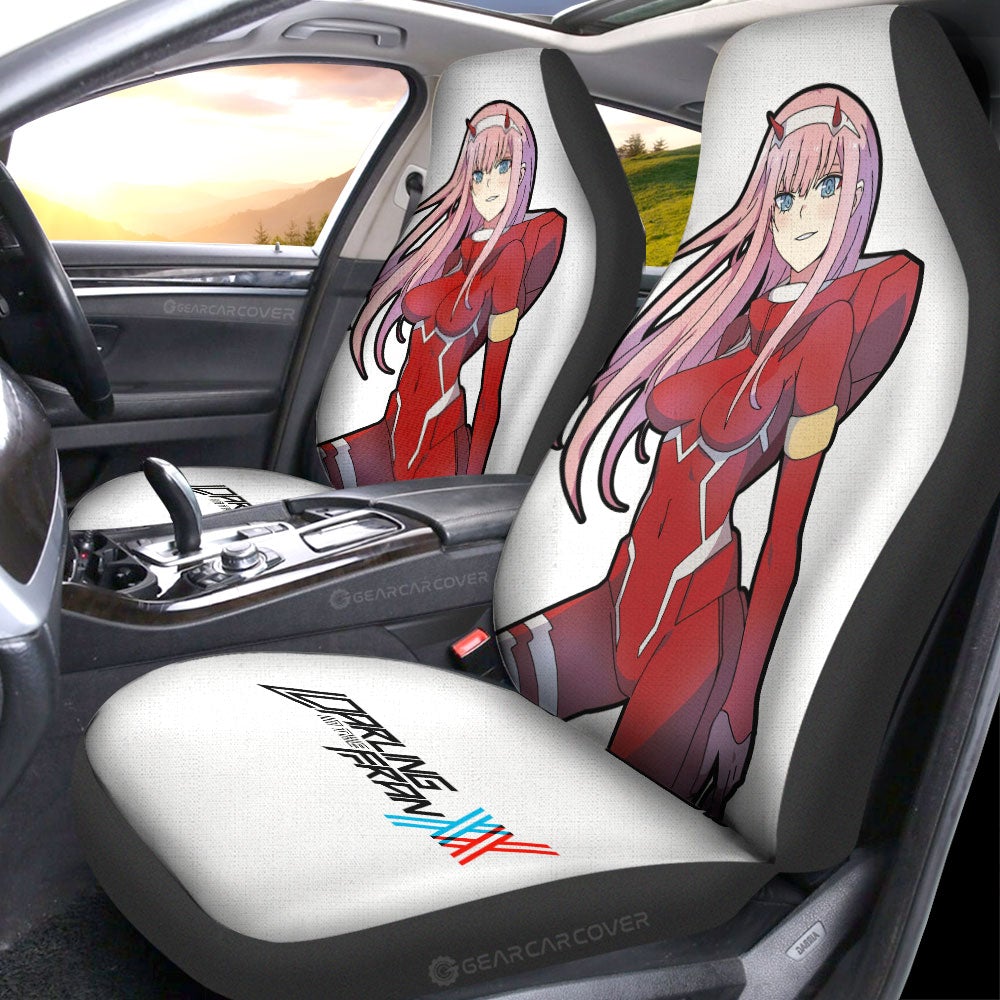 Buy Zero Two Main Character Darling In The Franxx Anime Car Seat Cover ...