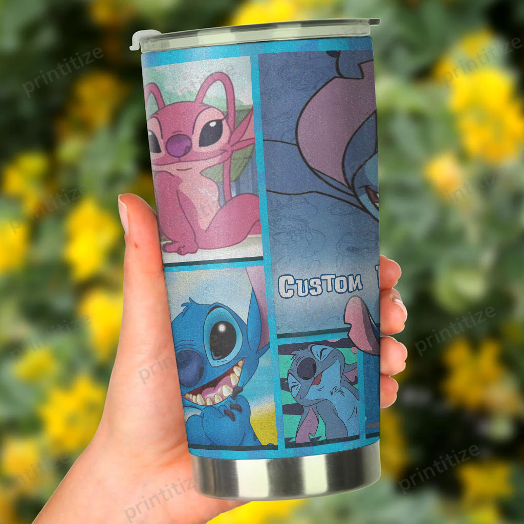 Buy Personalized Custom Name Stitch Lilo And Stitch Tumbler Online ...